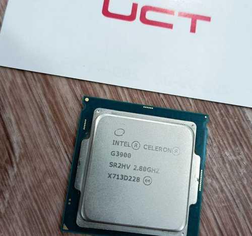 Процессор Intel Celeron G3900