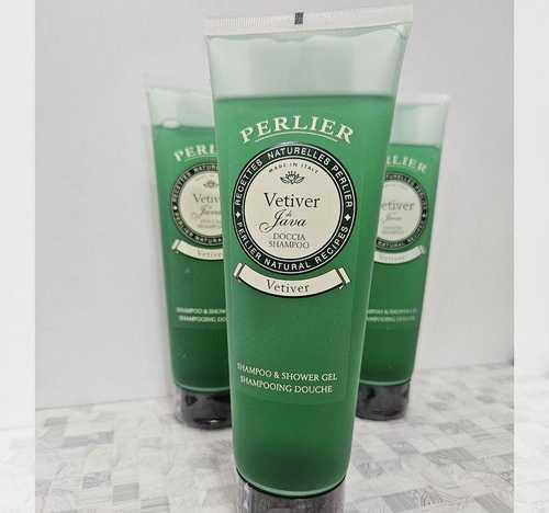 Шампунь - гель для душа Perlier Vetiver 250ml