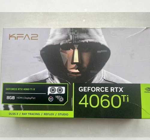 Видеокарта: KFA2 GeForce RTX 4060 Ti (8 Gb)