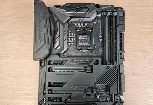 1151-v1 Asus ROG Maximus IX Code проверка