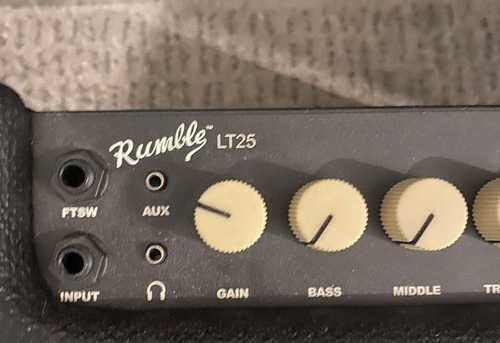 Комбоусилитель для бас-гитары fender rumble LT 25