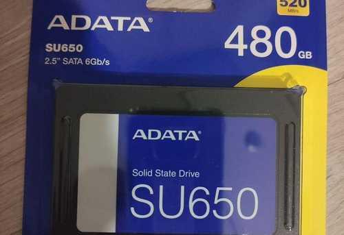 SSD adata SU650 480Гб (ASU650SS-480GT-R)