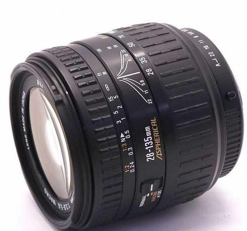 Sigma 28-135mm f/3.8-5.6 Aspherical IF Macro for Sony A