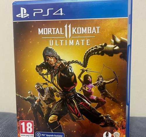 Mortal kombat 11 ultimate ps4 диск