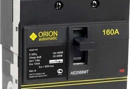 Автоматический выключатель orion 160A