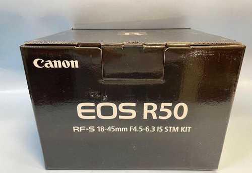 Canon EOS R50 Kit RF-S 18-45mm F4.5-6.3 IS STM