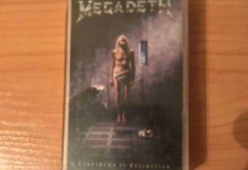 Аудиокассетa Megadeth 1992г. Фирменная