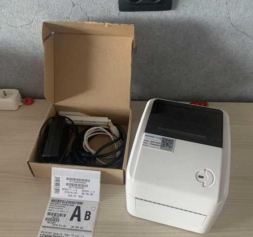 Термопринтер для печати этикеток xp-420B