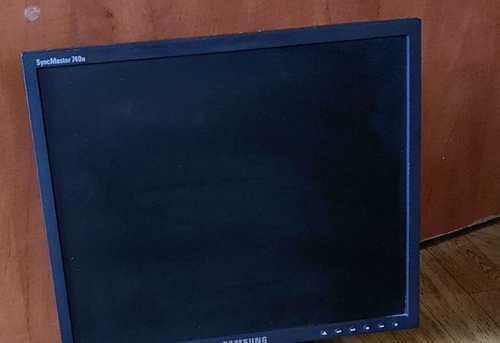 Монитор 17 дюймов samsung 740N black пр Малайзия