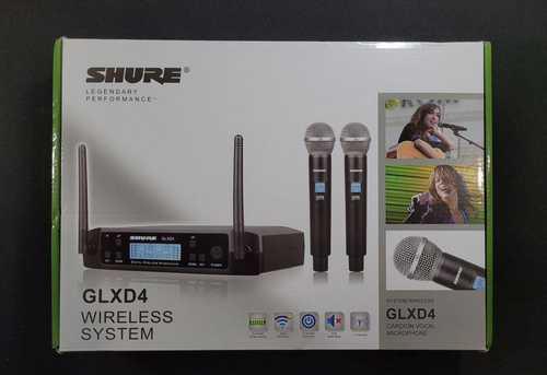 Shure glxd4 Beta58a беспроводные микрофоны