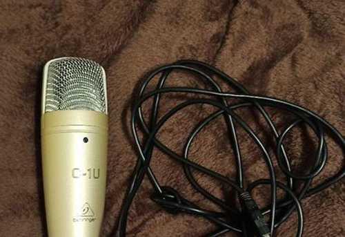 Микрофон behringer c-u1