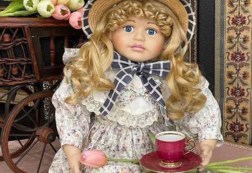 Винтажная фарфоровая кукла Германия