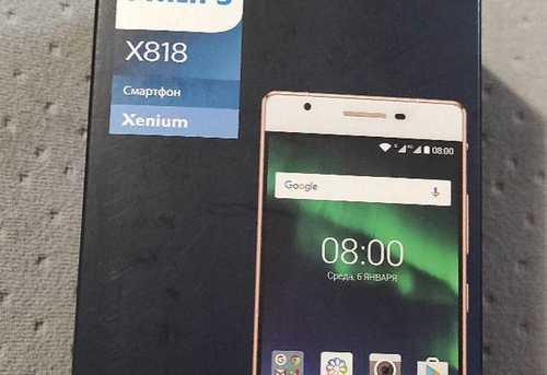 Philips Xenium X818, 3/32 ГБ