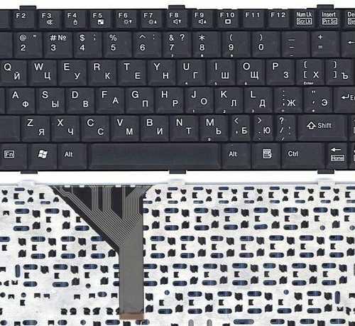 Клавиатура для Fujitsu LifeBook P7010 черная