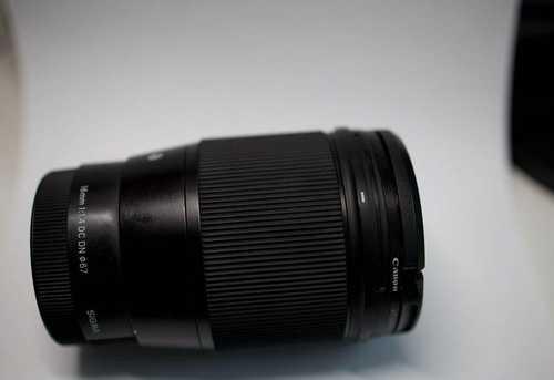 Sigma AF 16mm f/1.4 Sony E + UV Фильтр