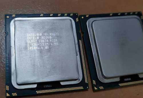 Процессор Intel xeon x5670 2 шт