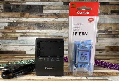 Зарядка Canon LC-Е6E+аккумулятор Canon LP-E6N
