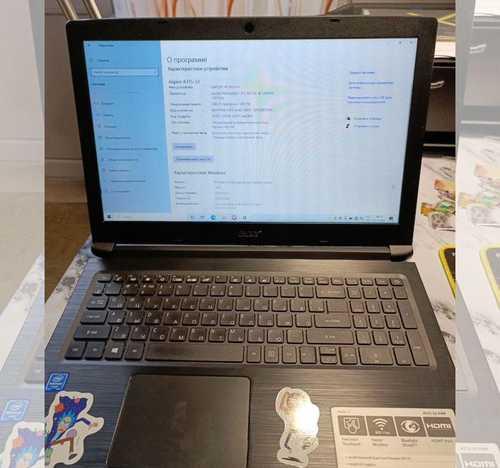 Ноутбук acer aspire 3 a315