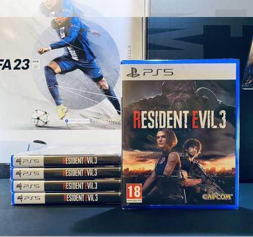 Resident Evil 3 ps5 диск