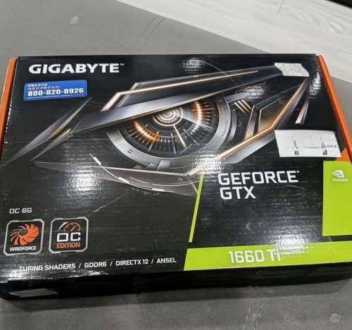 Видеокарта GTX 1660 ti