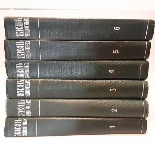 Книги. Энциклопедия животных. 6 томов (редкость )