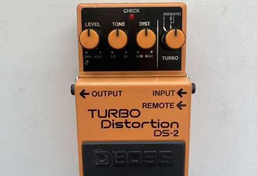 Гитарная педаль Boss DS-2 turbo Distortion