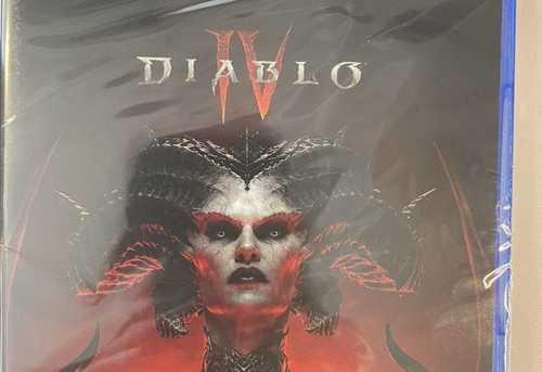 Diablo 4 ps5 новый диск