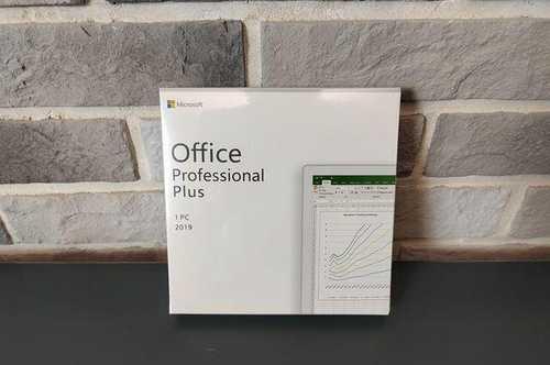 Microsoft Office professional plus 2019 box