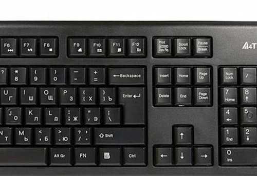 Комплект (клавиатура+мышь) A4Tech 7100N клав:черны