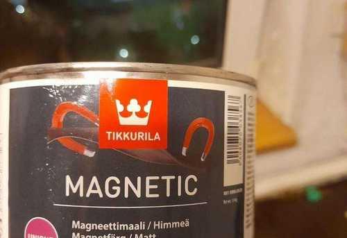 Магнитная краска Tikkurila Magnetic