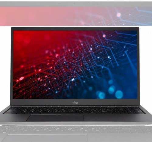 Ноутбук iRU Planio 15inpr 15.6", 2081105, IPS, Intel N100 0.8ггц, 4-ядерный, 16гб DDR4, 512гб SSD, U