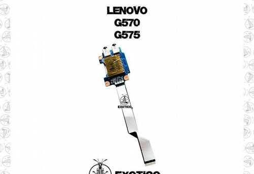 Lenovo G570, G575 Плата Audio разъемов
