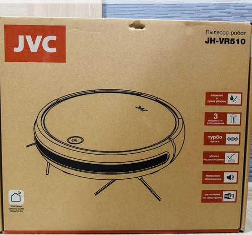 Робот пылесос JVC JH-VR510 Черный