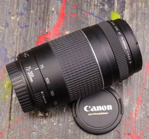 Canon EF 75-300mm f/4-5.6 III s/n 998