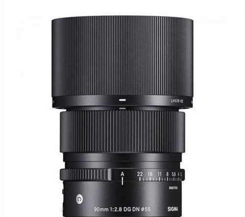 Sigma 90mm f/2.8 DG DN Contemporary Sony E Новый