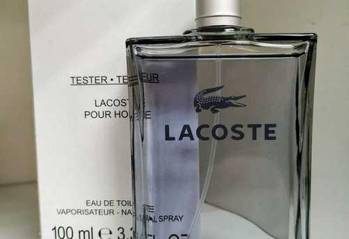 Lacoste pour homme туалетная вода 100ml тестер