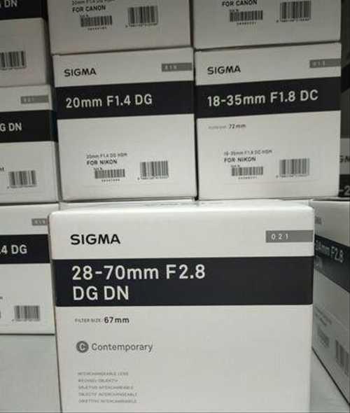 Sigma AF 28-70mm f/2.8 DG DN Contemporary sony E