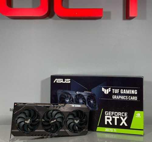 Видеокарта asus RTX 3070 TI TUF gaming 8GB