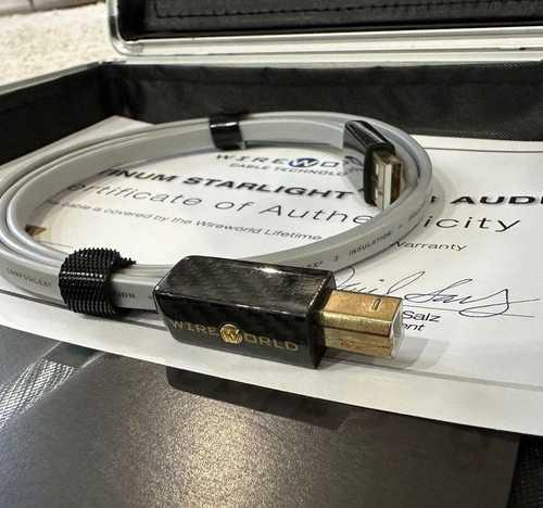 Кабель Wireworld Platinum Starlight 8 USB A USB B