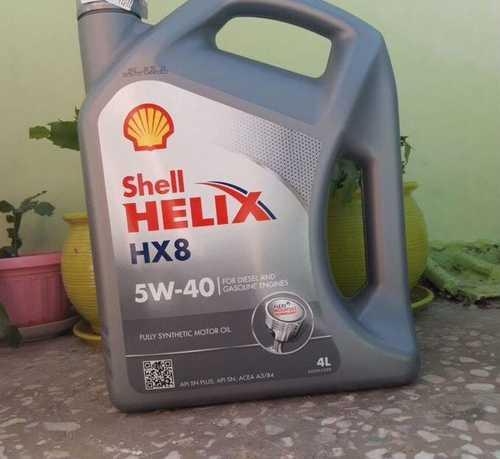 Моторное масло Shell helix HX8 5W-40