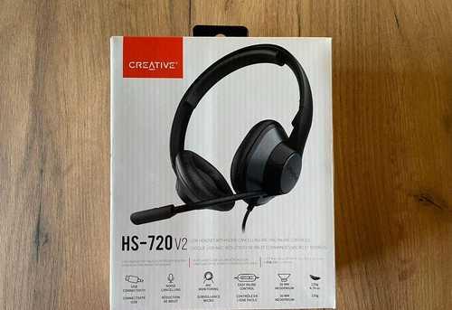 Проводное наушники Creative HS-720 V2 Black