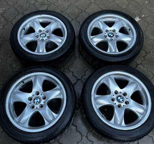 Диски bmw 5/120 r18 с резиной