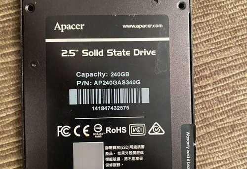 Внутренний диск ssd 240