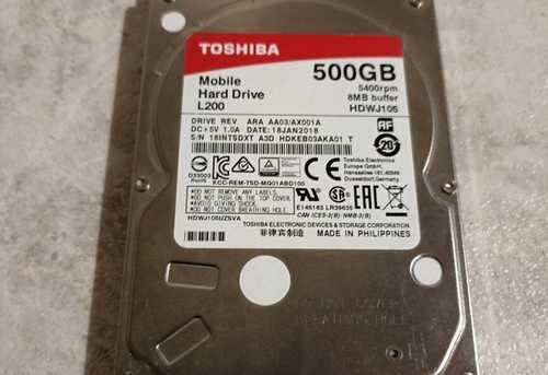Жесткий диск 2.5 500Gb