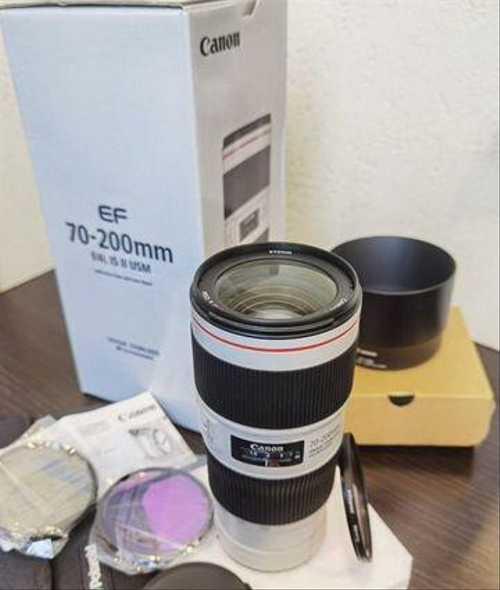 Объектив Canon EF 70-200mm f/4L IS II USM