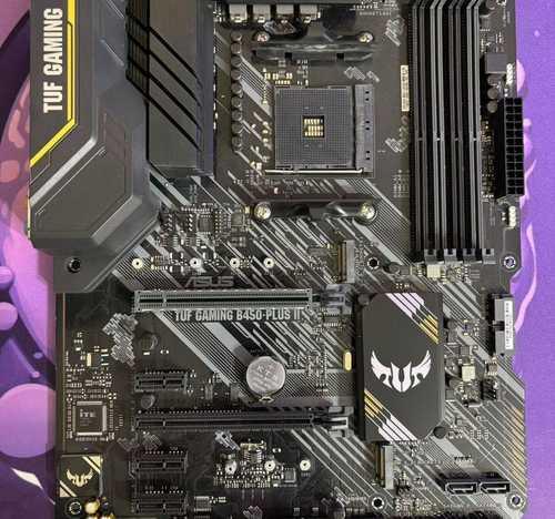 Материнская плата Asus TUF gaming B450-plus 2