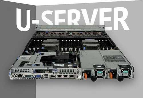 Сервер Dell R640 4LFF 2x6150 64G H730pm 2x750W EMC