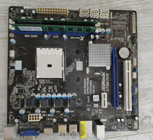 Материнская плата ASRock A75M-HVS