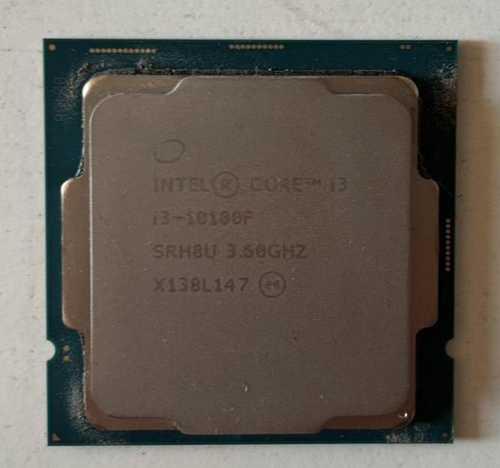 Процессор intel core i3 10100f