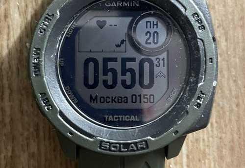 Часы Garmin Instinct Solar Tactical edition